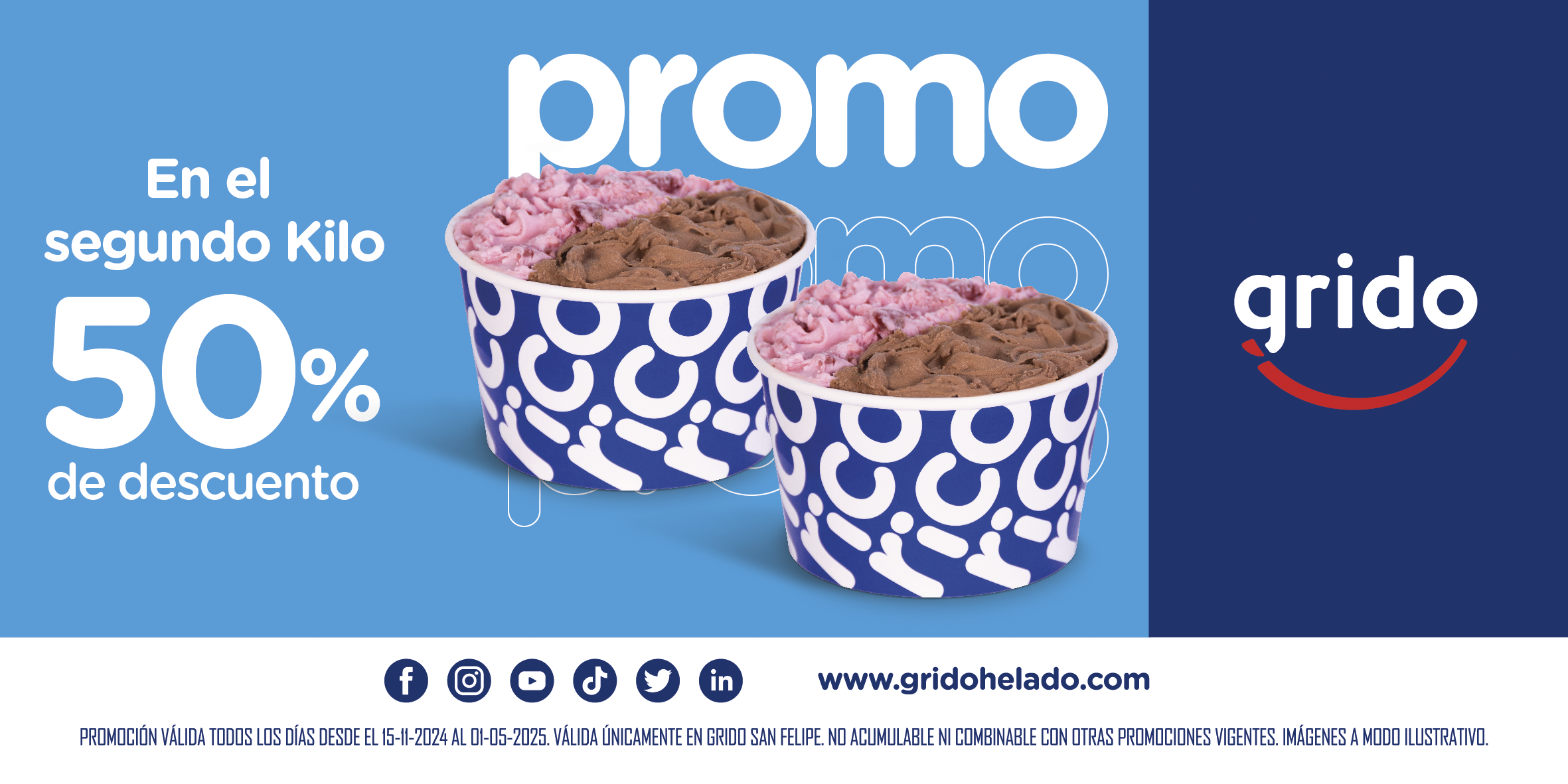 Grido San Felipe - Promociones